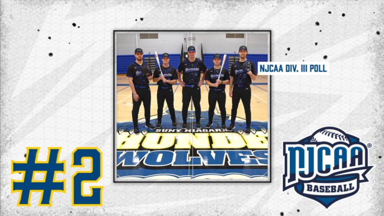 Thunderwolves baseball ranked | SUNY Niagara Today