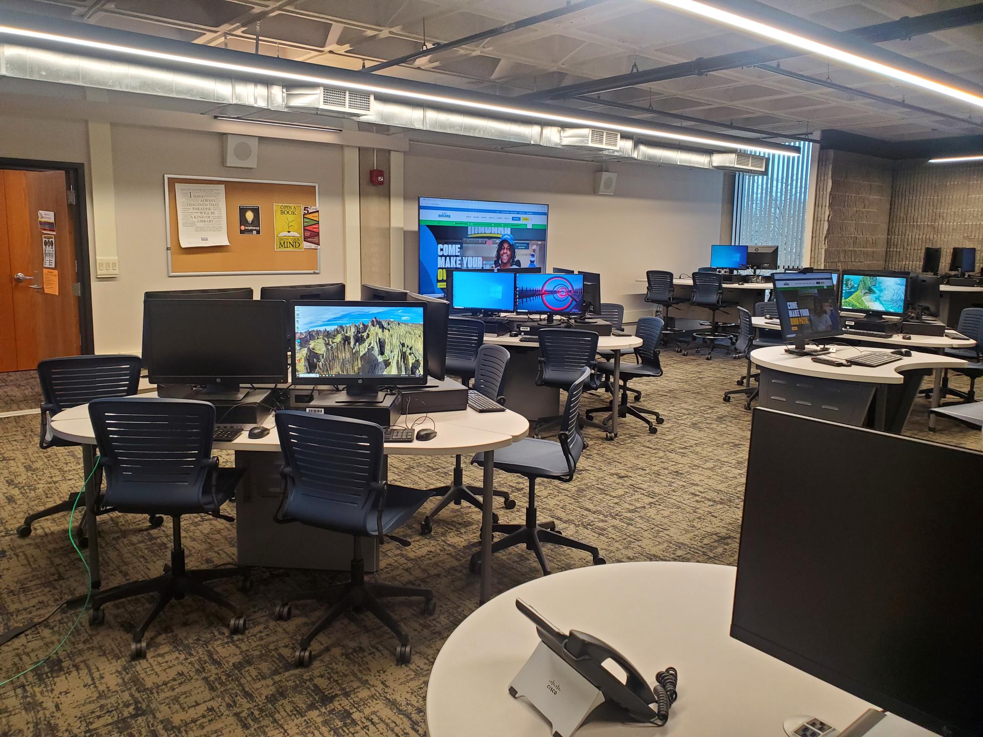 Library Active Learning Classroom Open House Suny Niagara Today