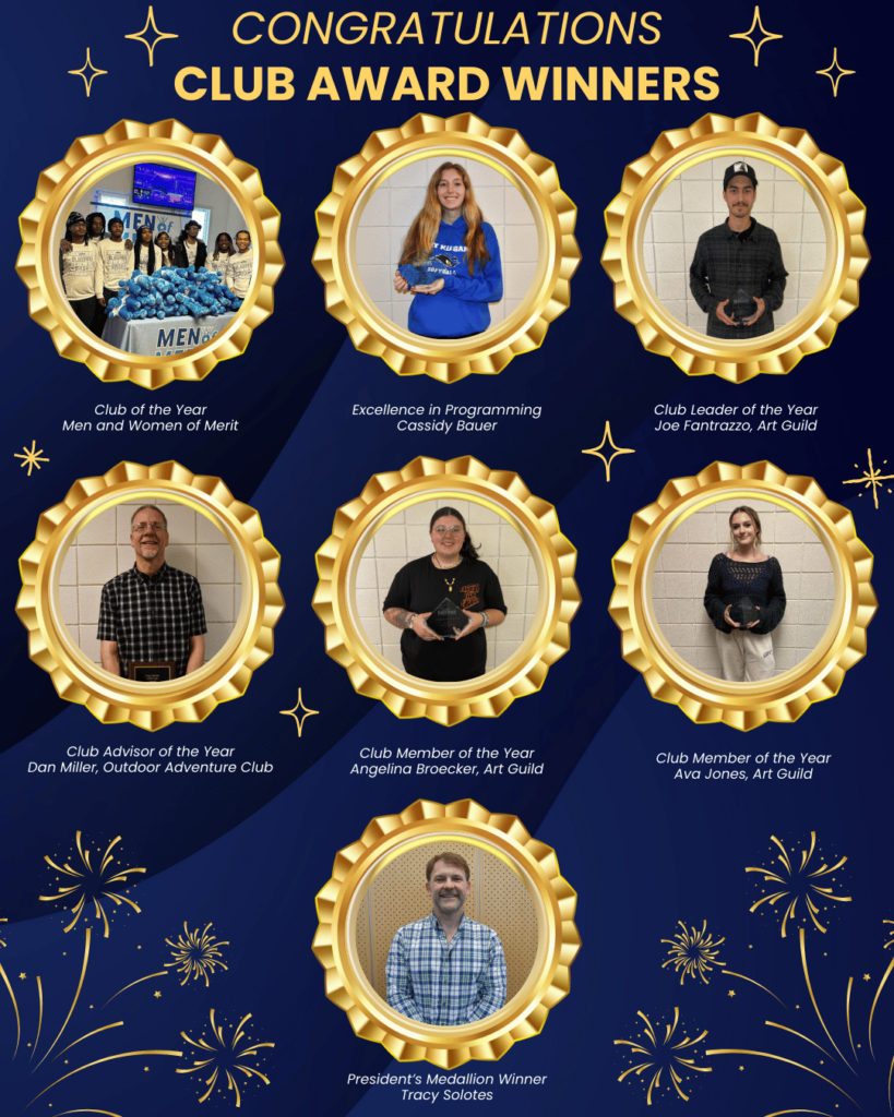 Congratulations 2025 Club Award Winners! | SUNY Niagara Today