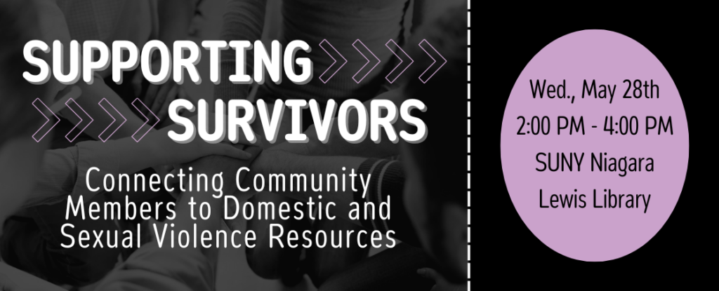 Supporting Survivors: Connecting Community Members to Domestic and ...