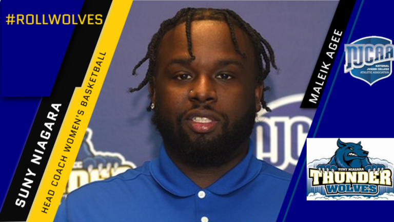 Maleik Agee named head women’s basketball coach | SUNY Niagara Today