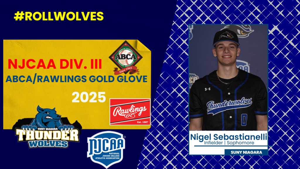 Sebastianelli becomes sixth Gold Glove winner in Thunderwolves history ...
