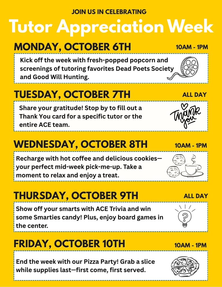 Join Us in Celebrating Tutor Appreciation Week! | SUNY Niagara Today