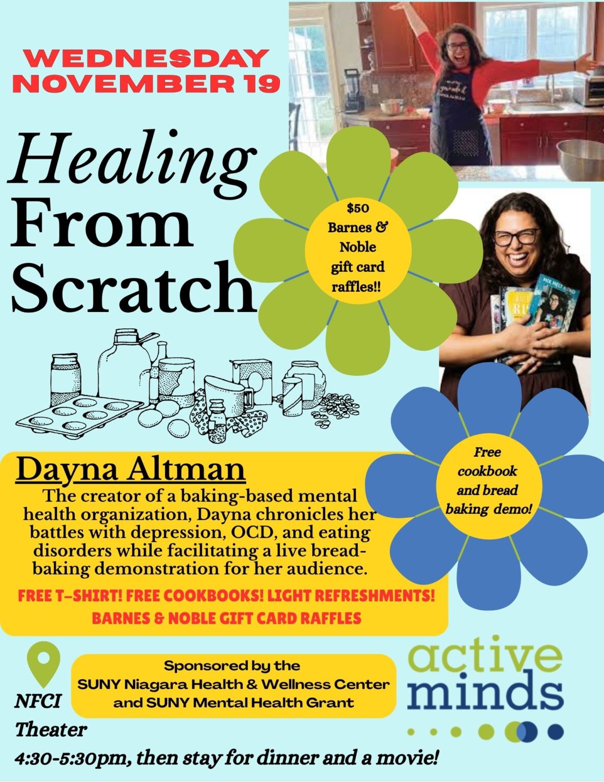 Active Minds: Healing From Scratch | SUNY Niagara Today