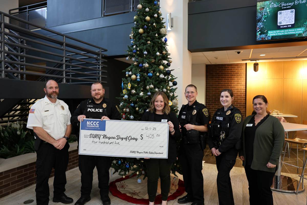 Day of Giving: Thank you Public Safety Dept! | SUNY Niagara Today